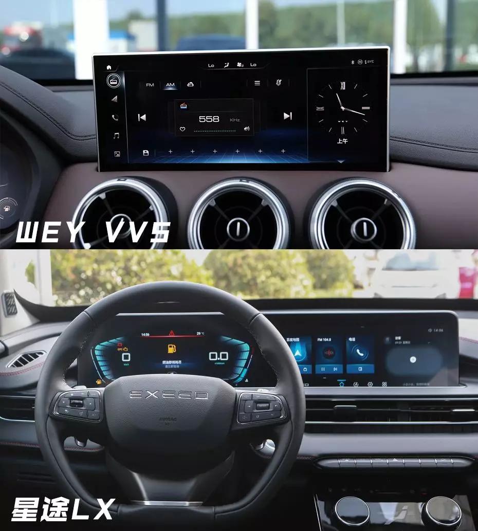 长城和奇瑞的顶尖技术之争！新款WEY VV5和星途LX哪个更值得买？ _搜狐汽车_搜狐网