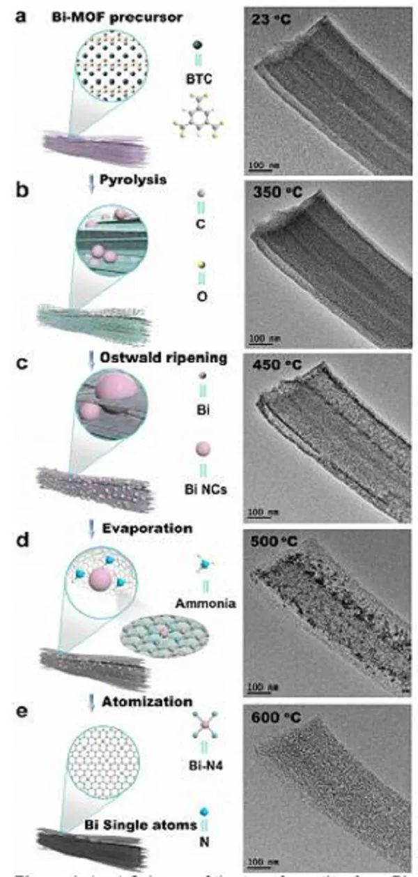 北理&清华JACS：Bi-MOF衍生的Bi单原子电催化剂及其超高的CO2还原活性-搜狐大视野-搜狐新闻