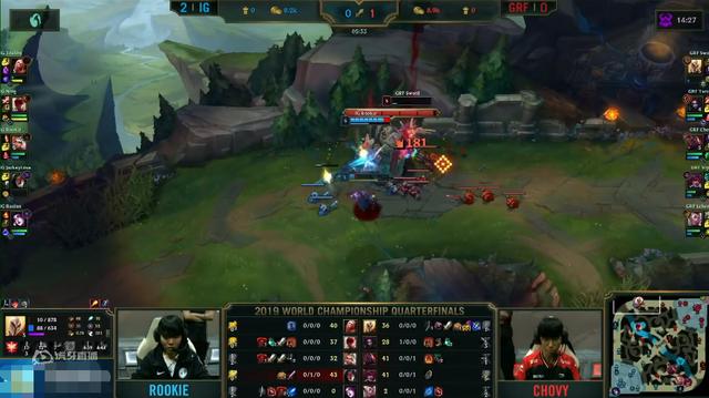 TheShy天使R闪一锤三现名场面！IG3:1GRF晋级半决赛_输出