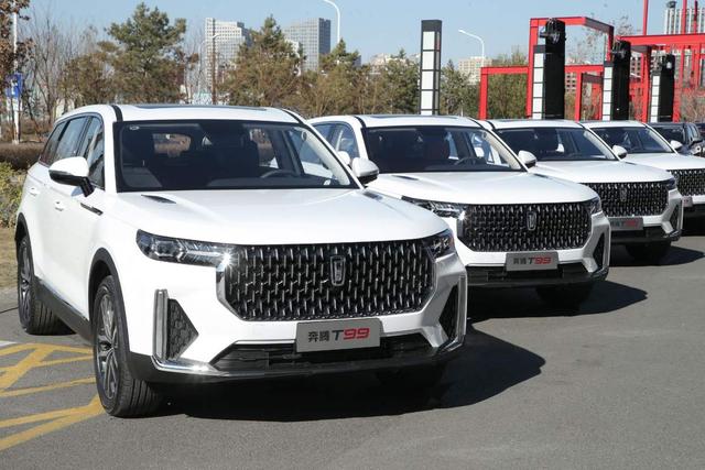 一汽奔腾旗舰SUV奔腾T99上市，2.0T+8AT，14.99万开卖！_搜狐汽车_搜狐网