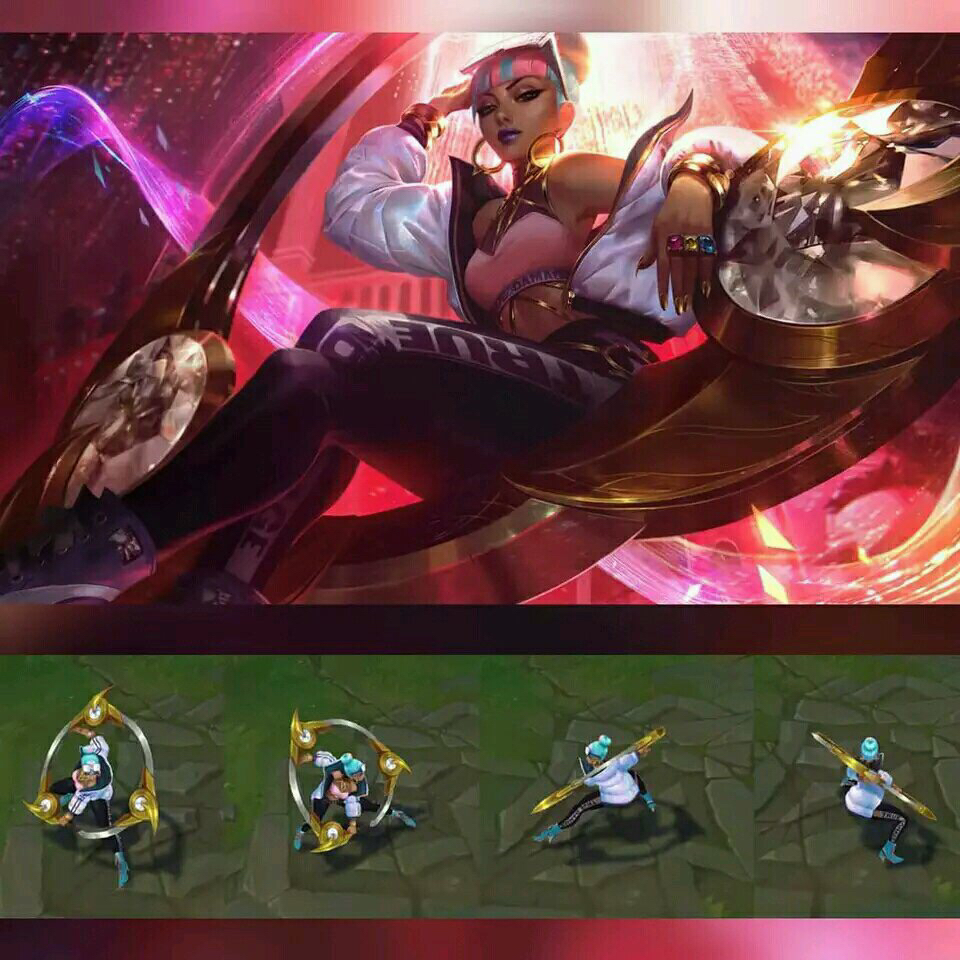 LOL又出五款新皮肤！“真实伤害”乐团协手LV联名引爆S9决赛舞台_奇亚娜