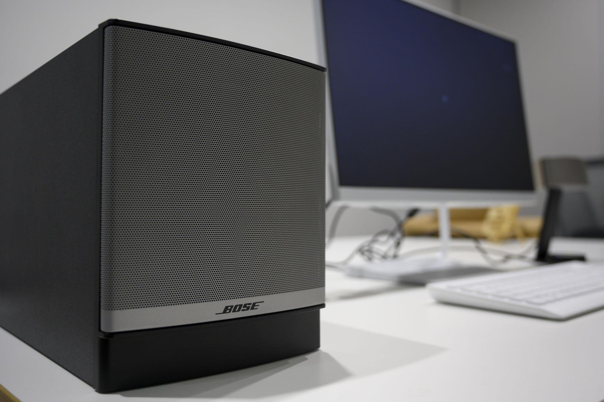 桌面上的环绕音效系统，Bose C50有话说_音箱