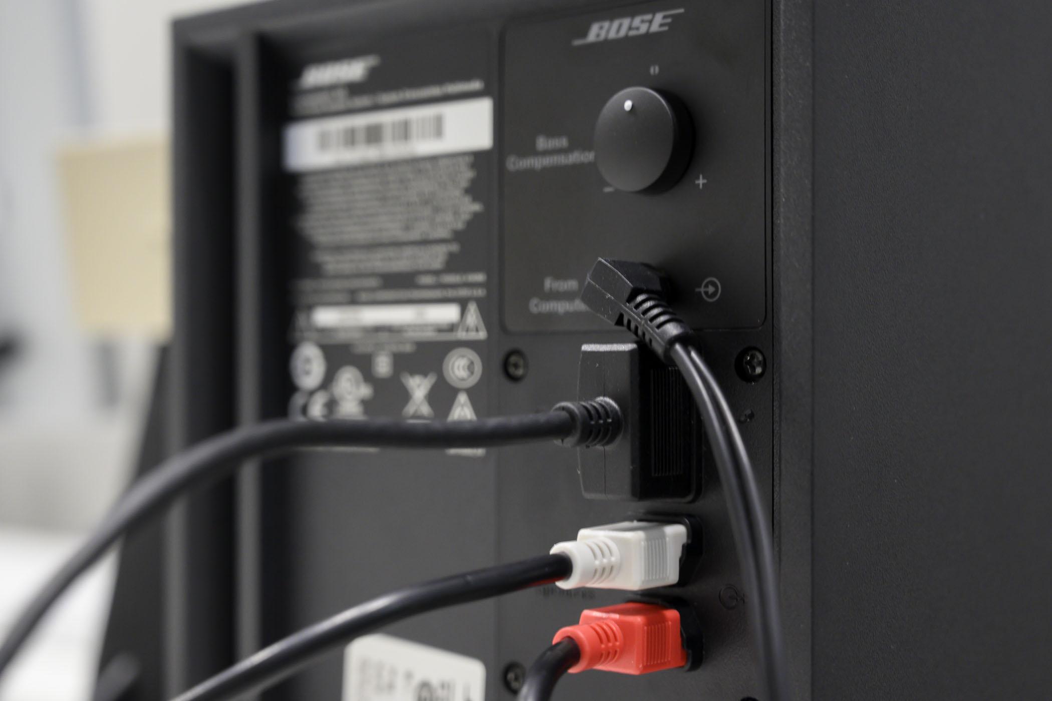 桌面上的环绕音效系统，Bose C50有话说_音箱