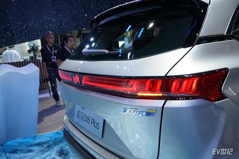 2019广州车展|定位中型纯电SUV 实拍威马EX6 Plus_搜狐汽车_搜狐网