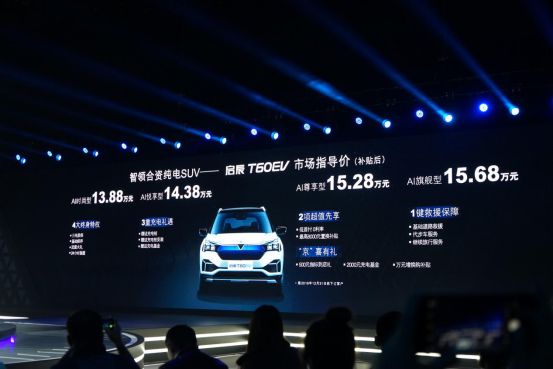 新车 | 合资技术与智控科技加持，启辰T60EV 13.88万元起入市_搜狐汽车_搜狐网