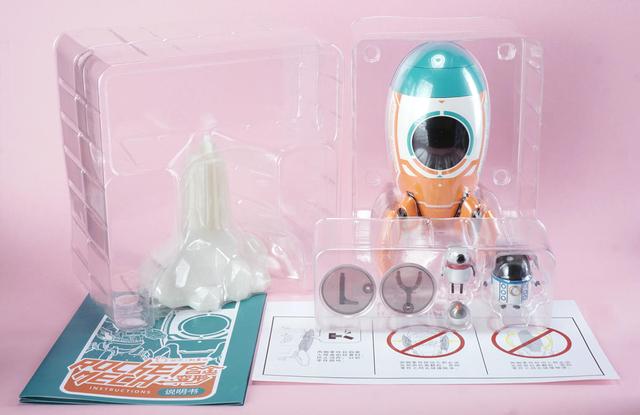 78官测：CCSTOYS 知乎刘看山 合金火箭_细节