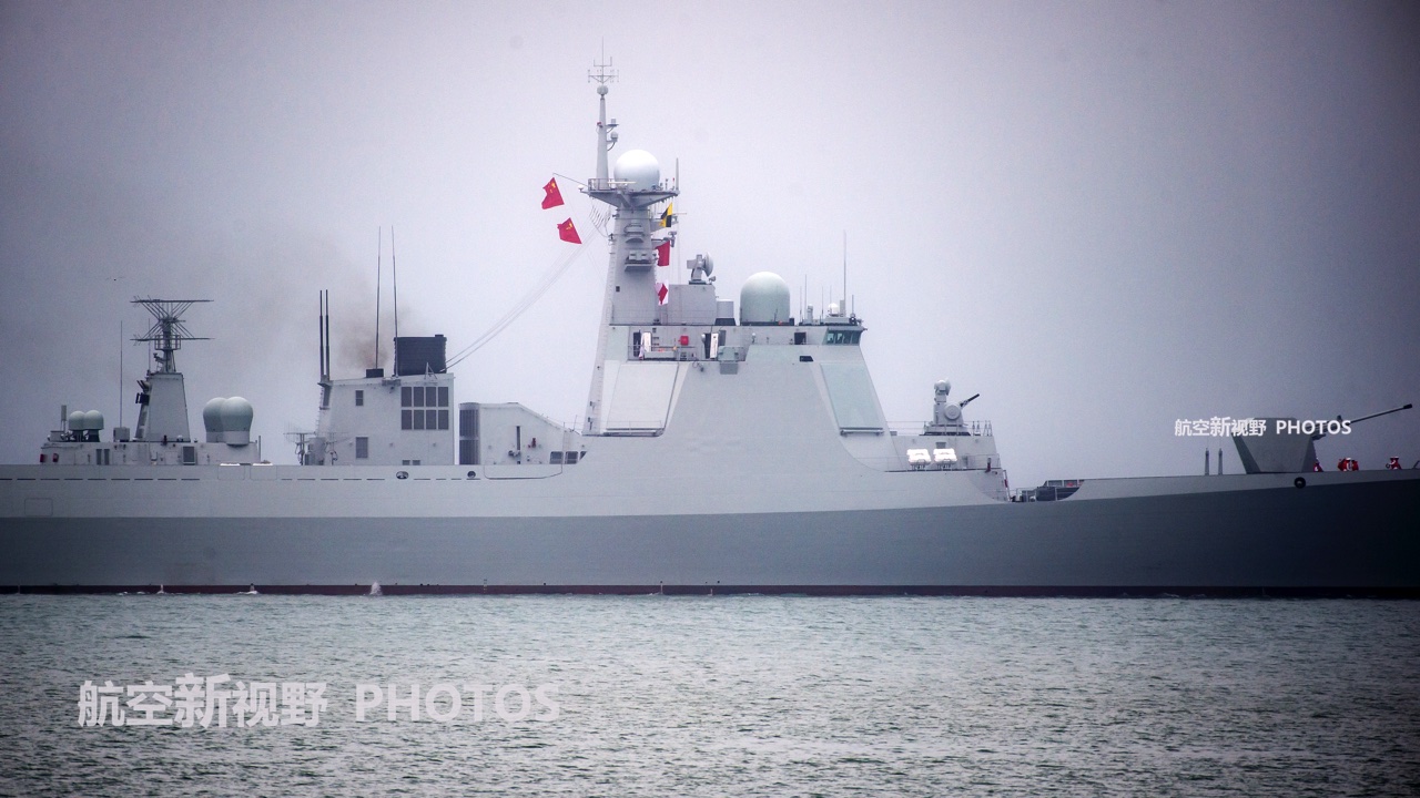 海军过气网红052D，119贵阳号导弹驱逐舰，大连造船厂的处子作_军舰