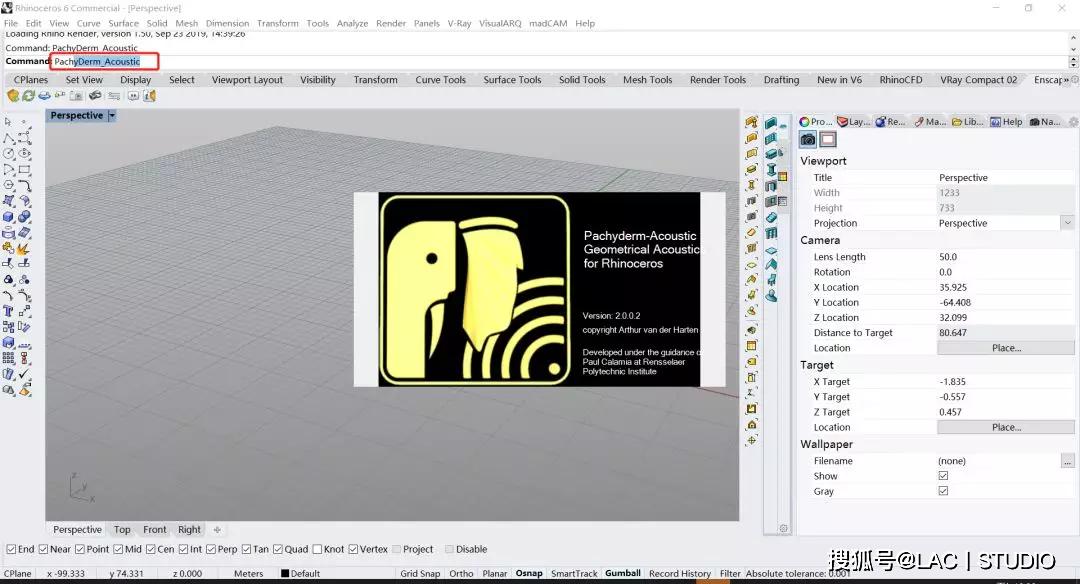 建筑声学与Pachyderm模拟系列教程（1）：声音强度_lg