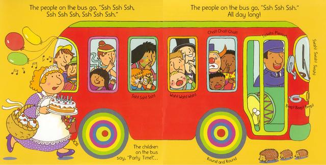 绘本赏析《The Wheels on the Bus Go Round and Round》：快乐的车轮转起来-搜狐大视野-搜狐新闻