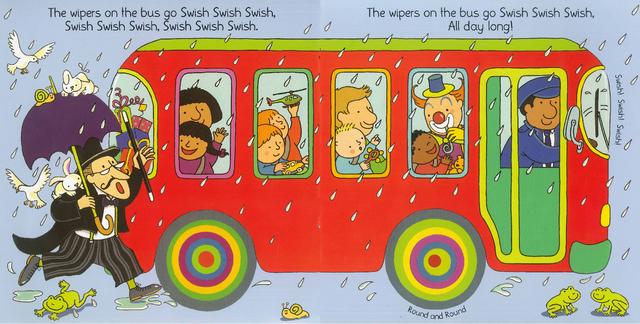 绘本赏析《The Wheels on the Bus Go Round and Round》：快乐的车轮转起来-搜狐大视野-搜狐新闻