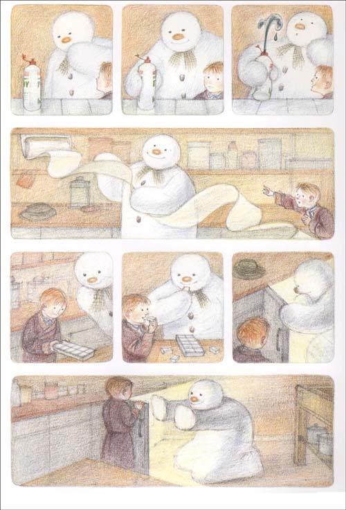 Storyboard 故事角 | 感动全世界的经典绘本——《The Snowman》雪人_Crayons