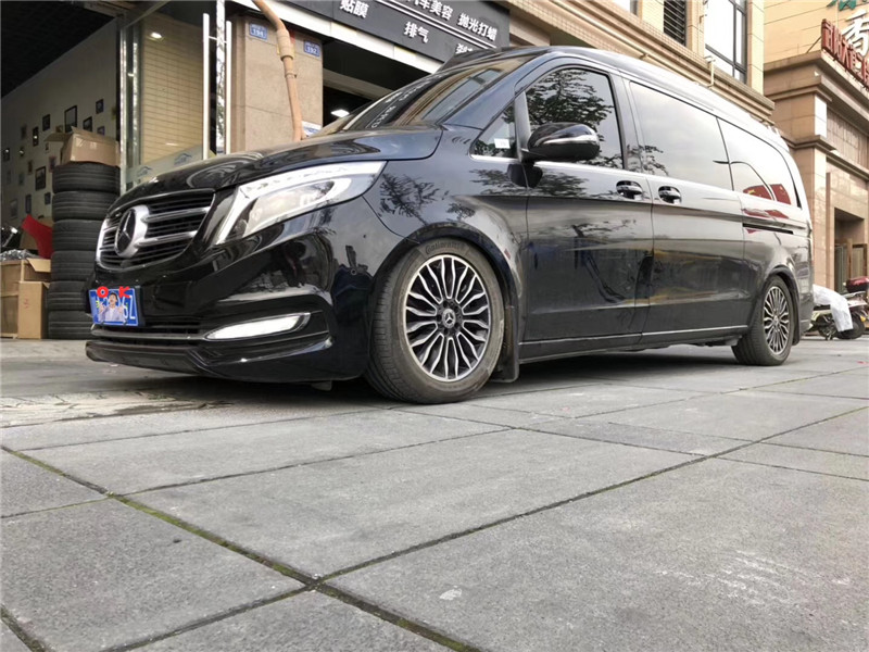 奔驰V260改装悬挂套件|AIRBFT气动悬挂有效提升舒适性_搜狐汽车_搜狐网
