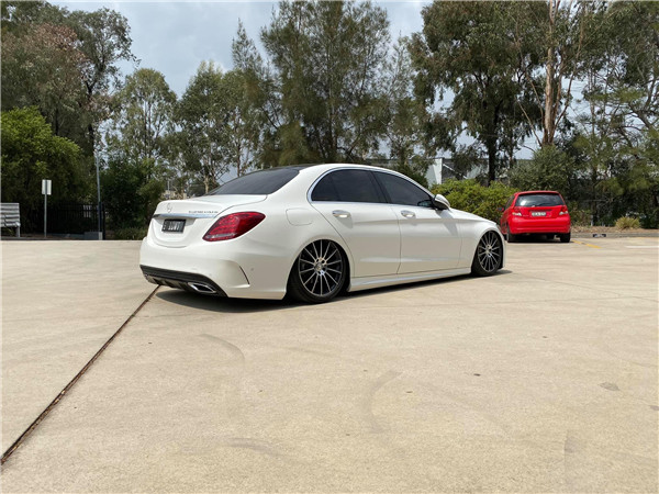 AIRBFT空气悬架李洋分享奔驰C级W205改装气动避震效果案例_搜狐汽车_搜狐网