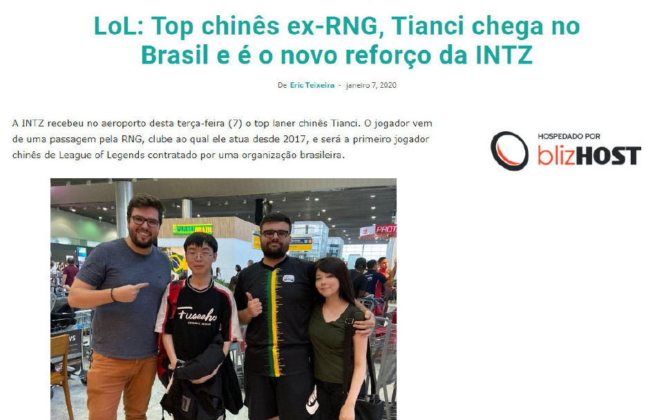 木木撸话：RNG前上单Tianci抵达巴西！Mayumi亲自为其接风_塞拉斯