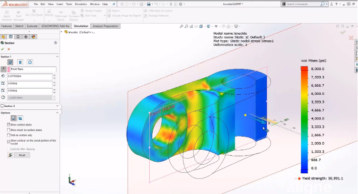 SOLIDWORKS Simulation解读-有限元分析_振动