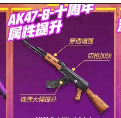 CF加强版十周年AK47-B官方回归！全新的AK平民时代是否马上到来_武器