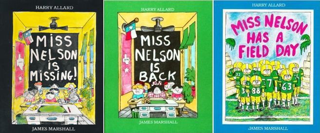 【玩绘本】Miss Nelson Has A Field Day_the
