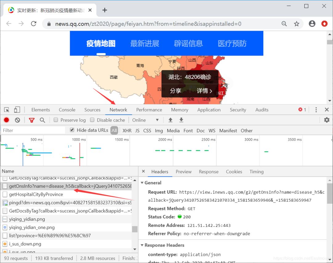 Python 大数据分析疫情：如何实现实时数据爬取及 Matplotlib 可视化？_Json