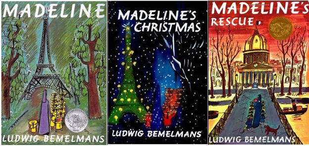 【玩绘本】Madeline's Christmas_玛德琳