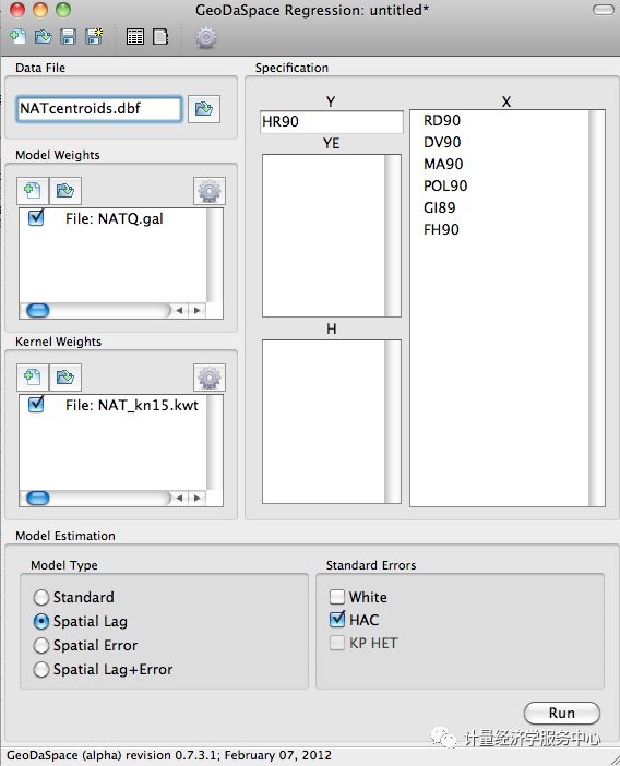 空间计量软件GeoDaSpace学习手册_and
