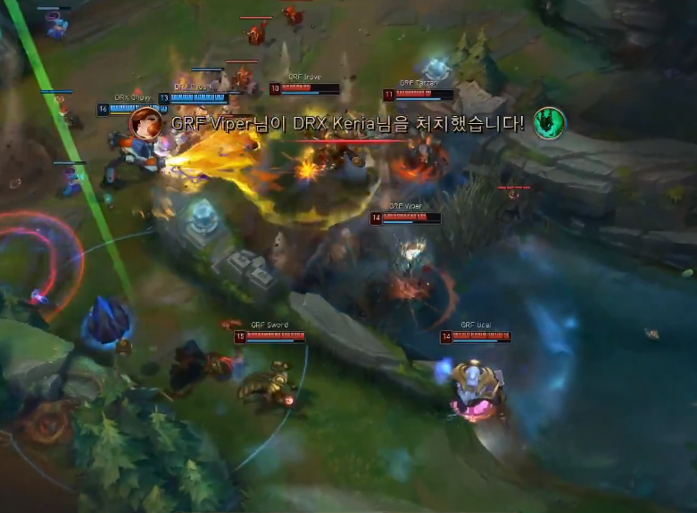 LCK临时休赛，GRF跟KT为最后一战，要效仿LPL打线上赛了？_赛区