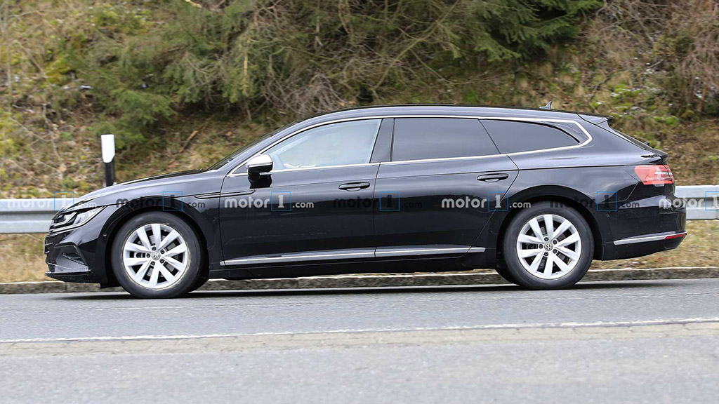 搭载VR6发动机，最大功率超300马力，大众Arteon旅行版路试曝光_搜狐汽车_搜狐网