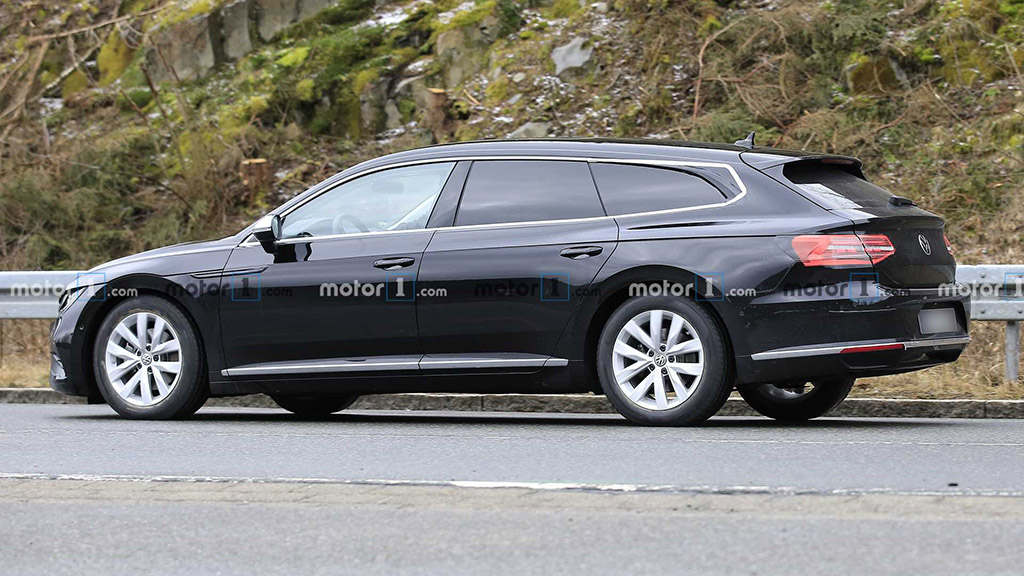 搭载VR6发动机，最大功率超300马力，大众Arteon旅行版路试曝光_搜狐汽车_搜狐网