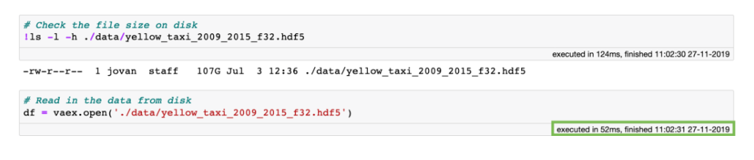 0.052秒打开100GB数据？这个Python开源库这样做数据分析_Vaex