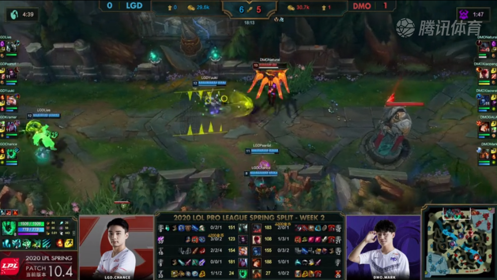 DMO二比零LGD拿下赛季首胜_奇亚娜