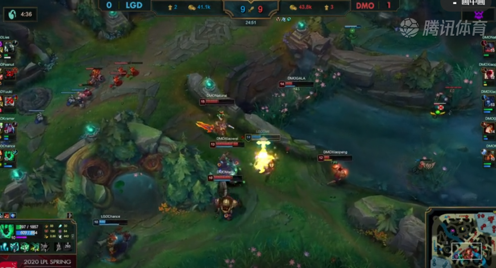 DMO二比零LGD拿下赛季首胜_奇亚娜
