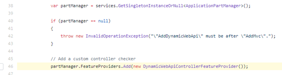 ASP.NET Core实现动态 Web API_Panda