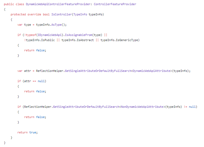 ASP.NET Core实现动态 Web API_Panda