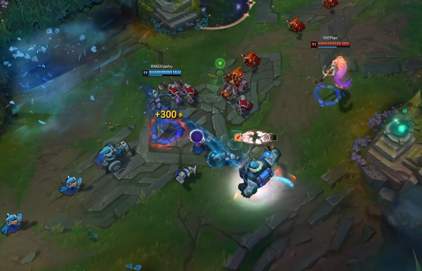 XLB盲僧极限R闪，RNG拿下三连胜！Mlxg分析其队内地位_比赛