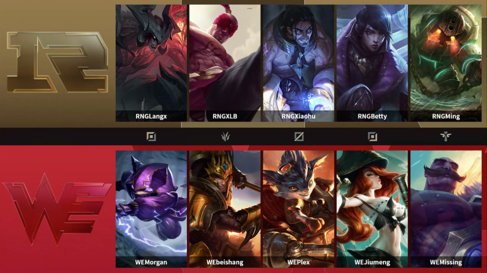 LPL春季赛：换线出奇招！RNG2：0轻取WE 小将还需努力_比赛