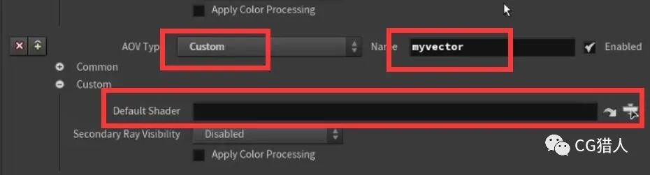houdini18 redshift 灯光AOVs和自定义AOVs_输出