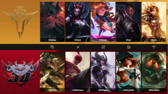 Kanavi再展神僧风采，窒息般的节奏帮助JDG2：0战胜V5_路进行