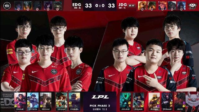 LPL春季赛：JDG上单惨遭军训 EDG2：1赢得比赛胜利_铁男