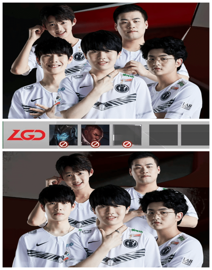 IG和LGD一战打出三大梗，Theshy假笑男孩，LGD一盘花生4个菜！_比赛