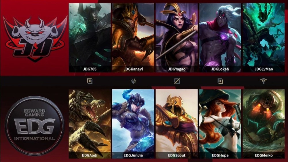 LPL春季赛：JDG上单惨遭军训 EDG2：1赢得比赛胜利_铁男