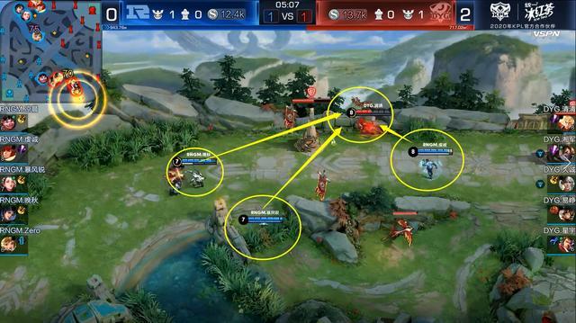 3.20日DYG对战RNGM，DYG零封对手，第三局教科书般的运营让人咋舌_rng