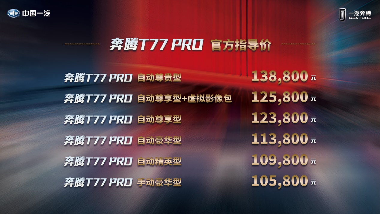 奔腾T77 PRO的底层逻辑_搜狐汽车_搜狐网