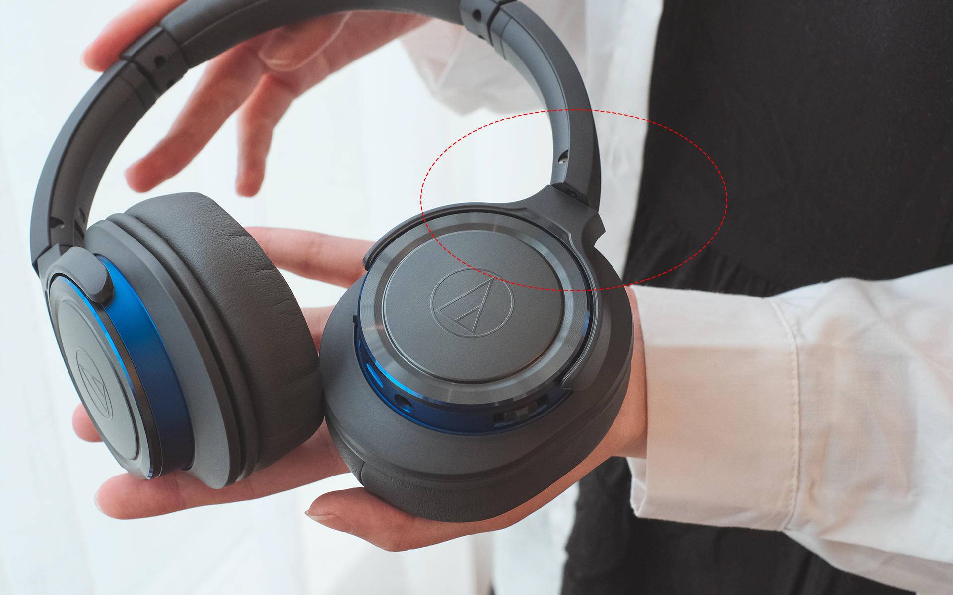 无线蓝牙、有线HiFi，铁三角ATH-WS660BT重低音耳机妹子体验评测_表妹