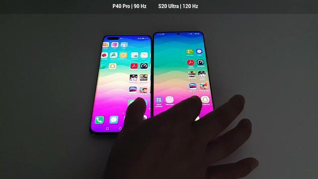 华为P40Pro的90赫兹刷新到底如何？看完就知道为啥连小米都在追捧_Mate