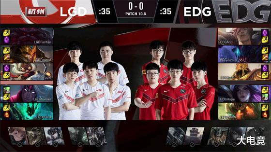 LOL-LPL：Scout飞机丝血极限反杀韦鲁斯，EDG让一追二击败LGD！_下路