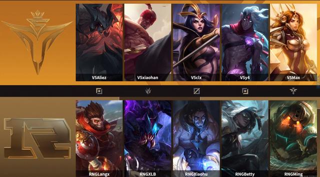 RNG2:0战胜V5，小虎对线被单杀，RNG排名上升至联赛第4_Langx