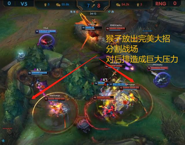 RNG2:0战胜V5，小虎对线被单杀，RNG排名上升至联赛第4_Langx