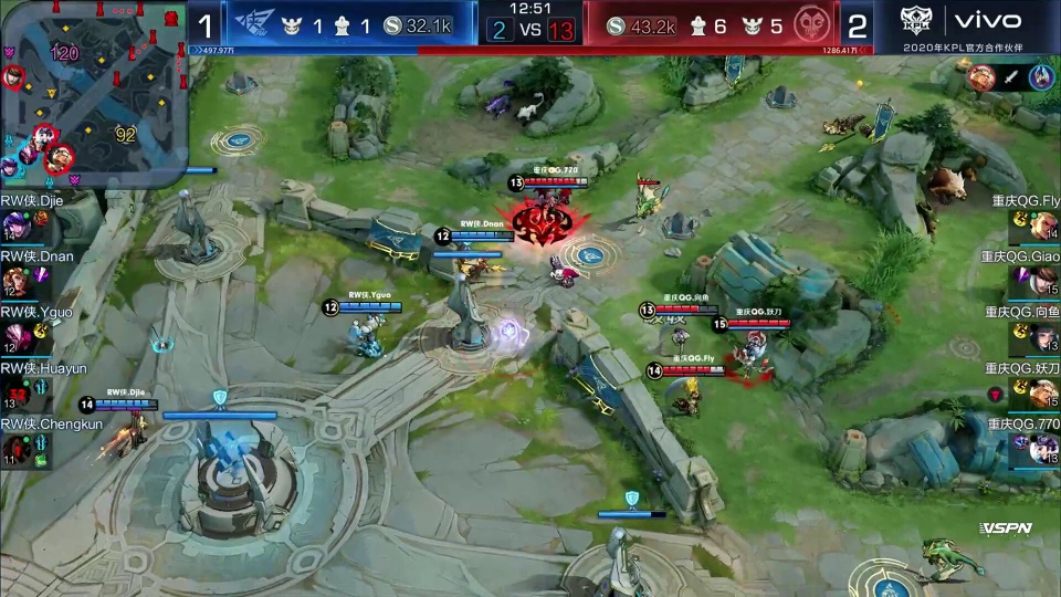 QGhappy首胜：曾经的QG回来了？五冠战队碾压RW侠_比赛