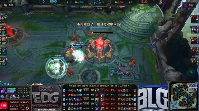 中上两路疯狂Carry，EDG2比1险胜BLG，网友：有IG那个味了！_比赛