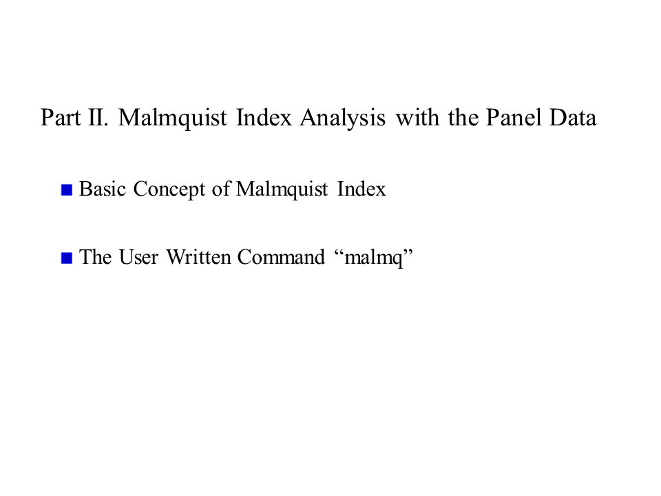 推荐 | 利用Stata进行DEA分析和Malmquist生产率指标计算汇总_Lee
