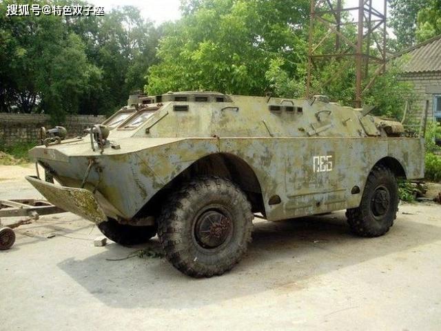 吃鸡中的装甲车”BRDM-2装甲侦查车_游戏